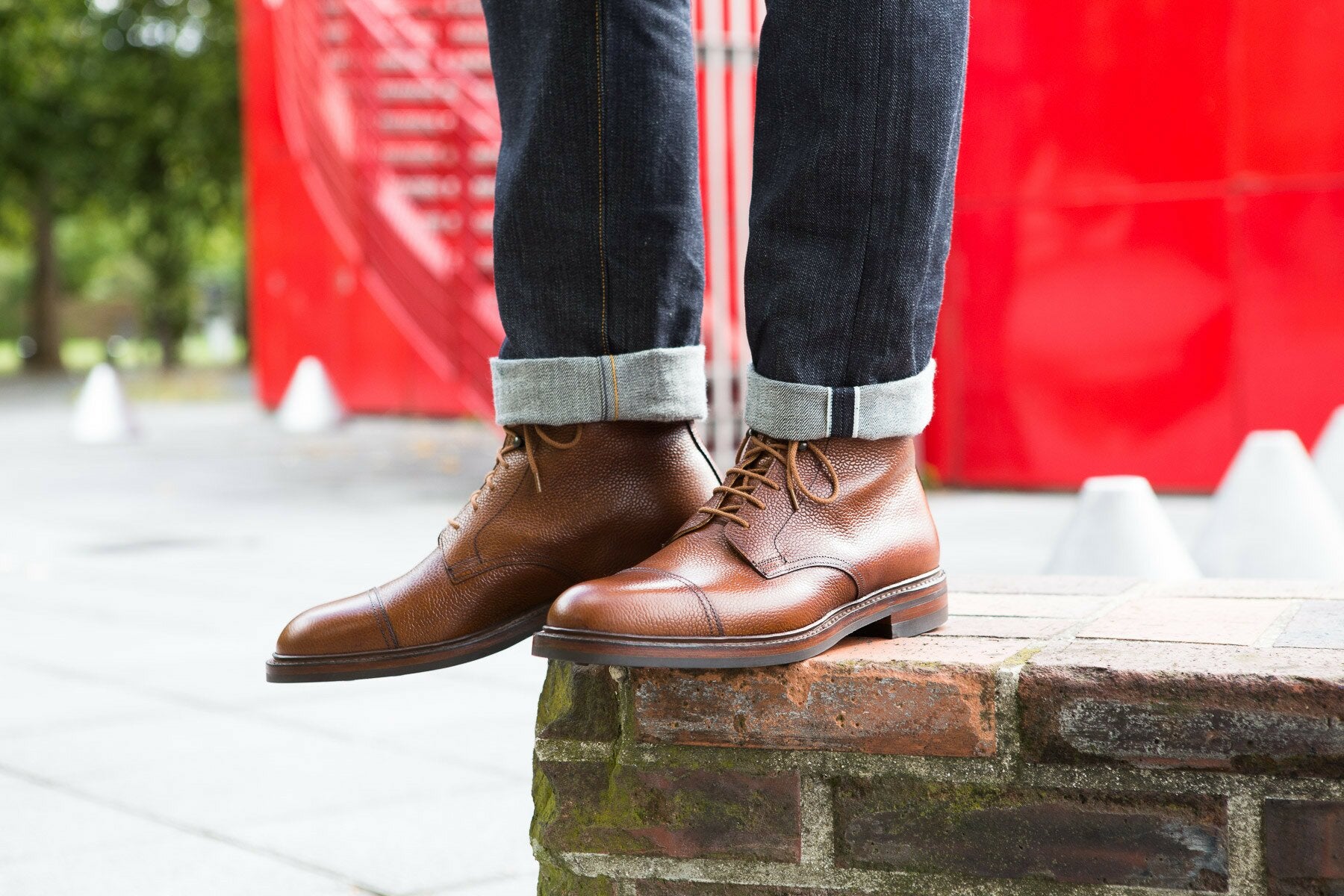 Crockett & Jones - Iconic Coniston Boots Coniston tan scotch grain ...