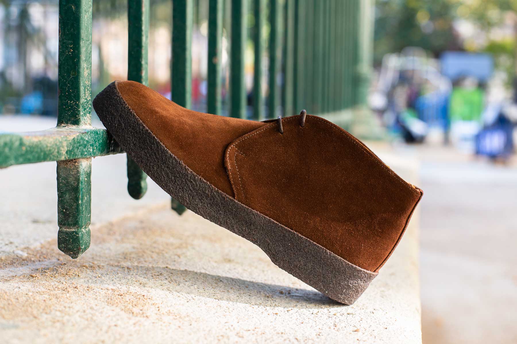 Sanders - Hannah Boots Polo marron semelle crêpe Made in UK – British Shoes