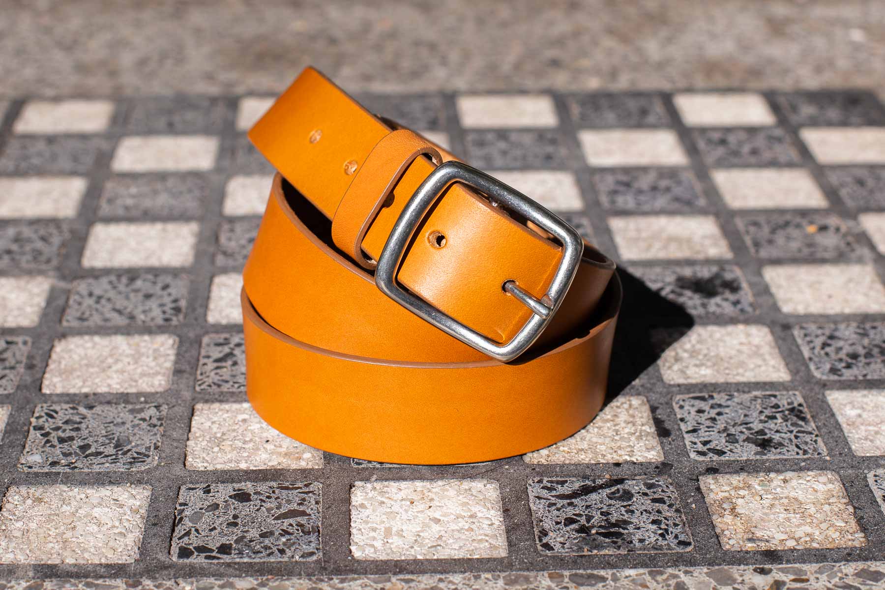 Le Sellier - Ceinture 356 en cuir chocolat – British Shoes