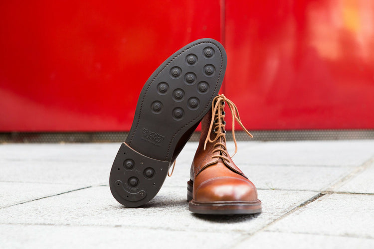 Crockett & Jones - Iconic Coniston Boots Coniston tan scotch grain ...